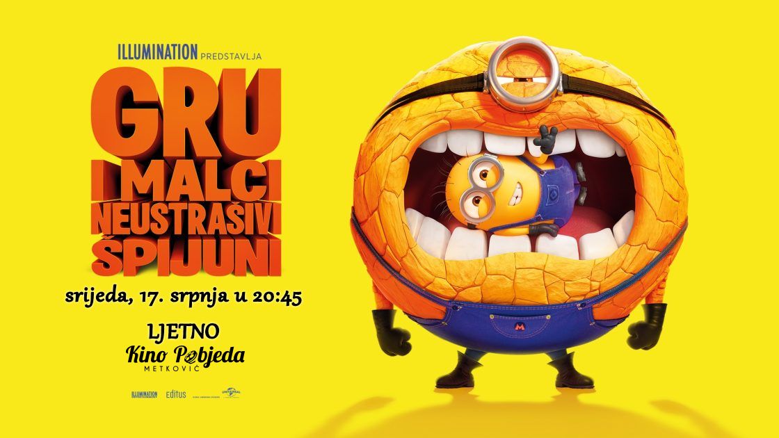 Gru i malci: Neustrašivi špijuni - Kino Pobjeda Metković